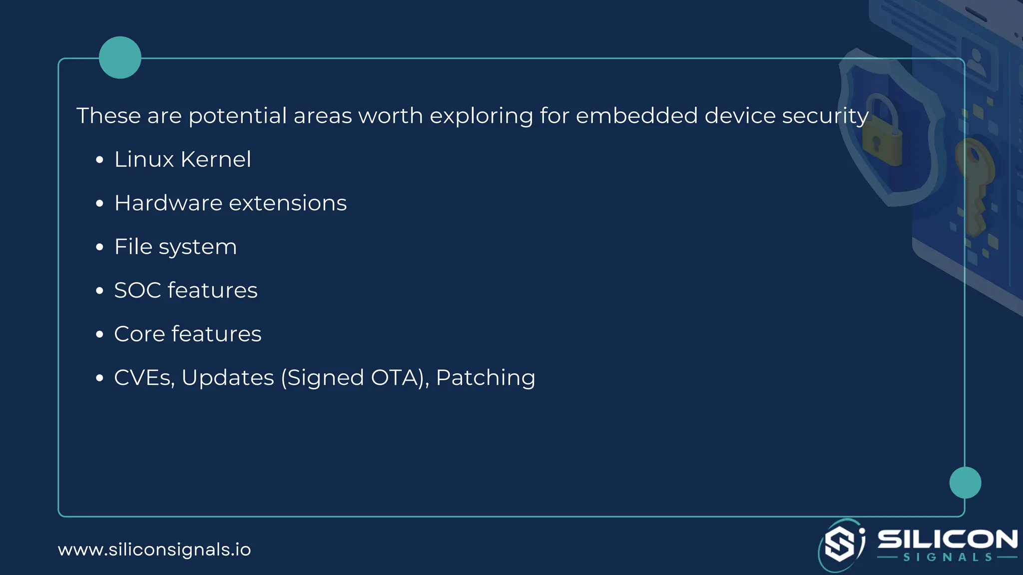 Embedded device-care Point of View - security | PPT