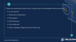 Embedded device-care Point of View - security | PPT