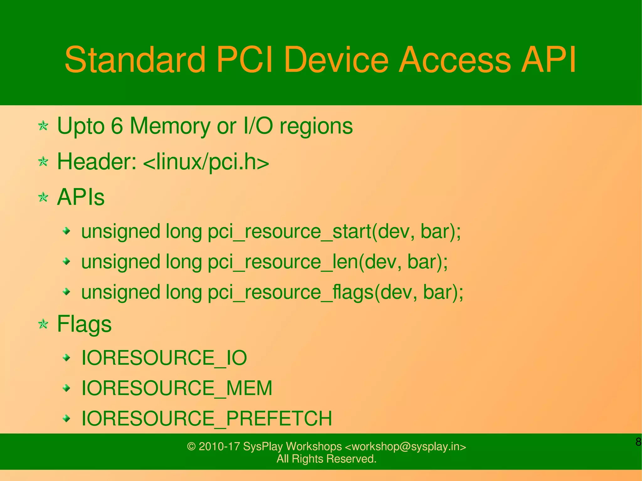 PCI Drivers | PDF