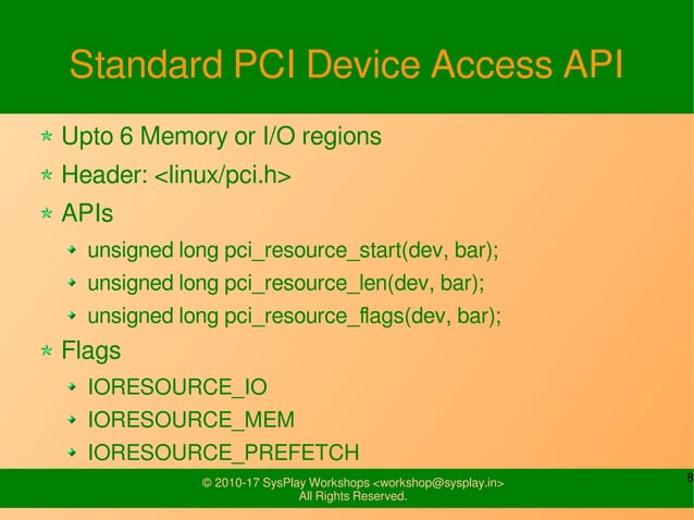 PCI Drivers | PDF