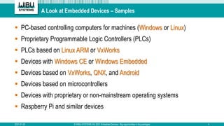 Embedded devices - Big opportunities in tiny packages | PPT