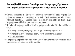 Embedded firmware | PPT