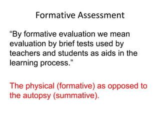 Embedded formative assessment | PPT