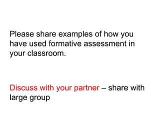 Embedded formative assessment | PPT