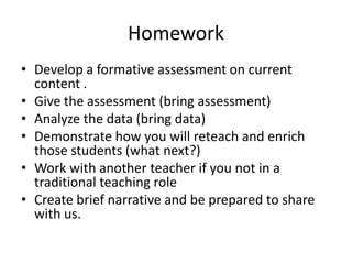 Embedded formative assessment | PPT