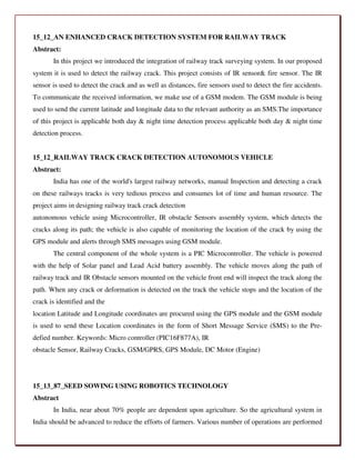 Embedded ieee 2015 2016 | PDF