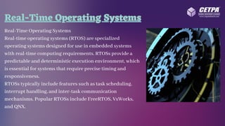 Embedded Systems Bootcamp: Learn, Build, Innovatev | PPT