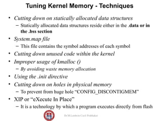 EMBEDDED KERNEL and its COMPONENTS.pptx