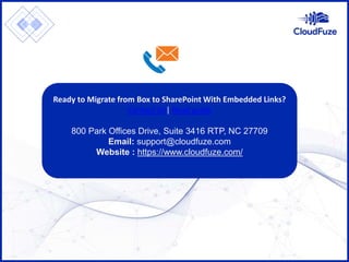 Move Box to SharePoint With Embedded Links | PPTX