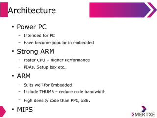 Embedded Linux on ARM | PPT