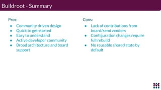 Embedded linux build systems | PPT | Free Download