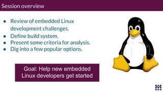Embedded linux build systems | PPT
