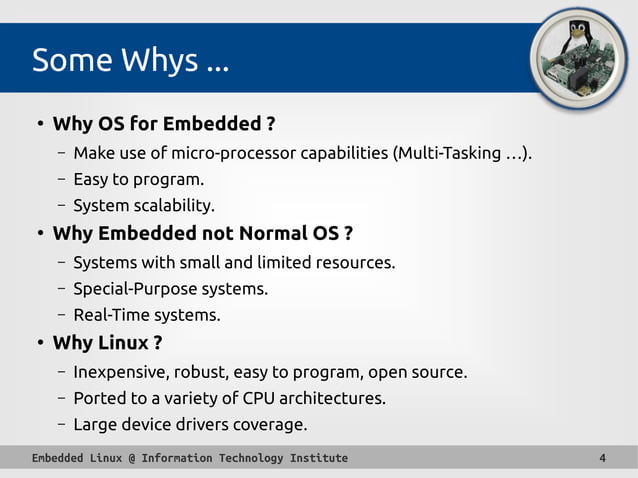 Embedded Linux from Scratch to Yocto | PPT
