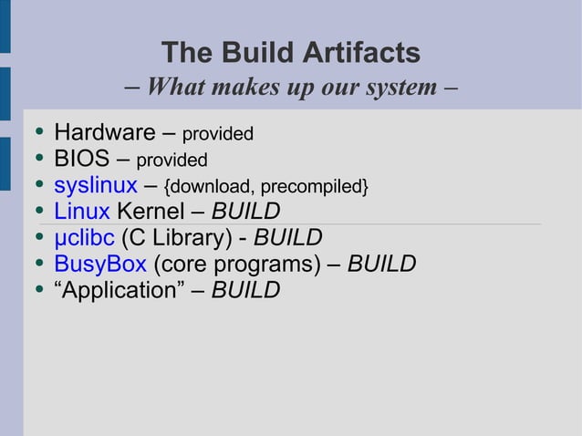 Embedded Linux Odp | PPT