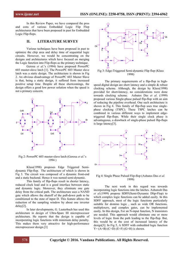 Embedded Logic Flip-Flops: A Conceptual Review | PDF
