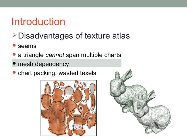 Embedded mesh colors | PPT