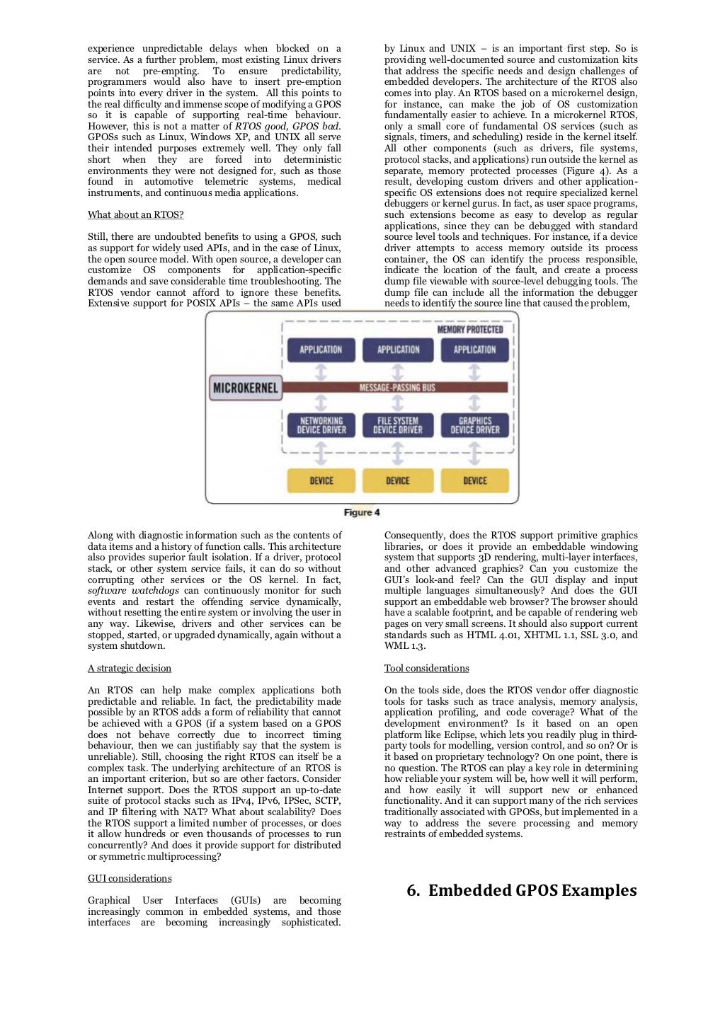 Embedded Operating Systems 