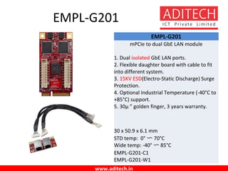 Aditech Innodisk Embedded peripherals | PPT