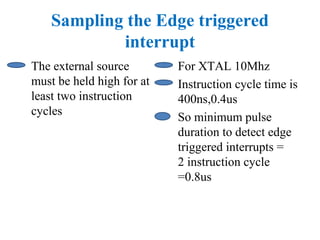 Interrupts for PIC18 | PPT