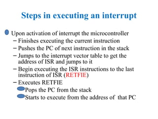 Interrupts for PIC18 | PPT