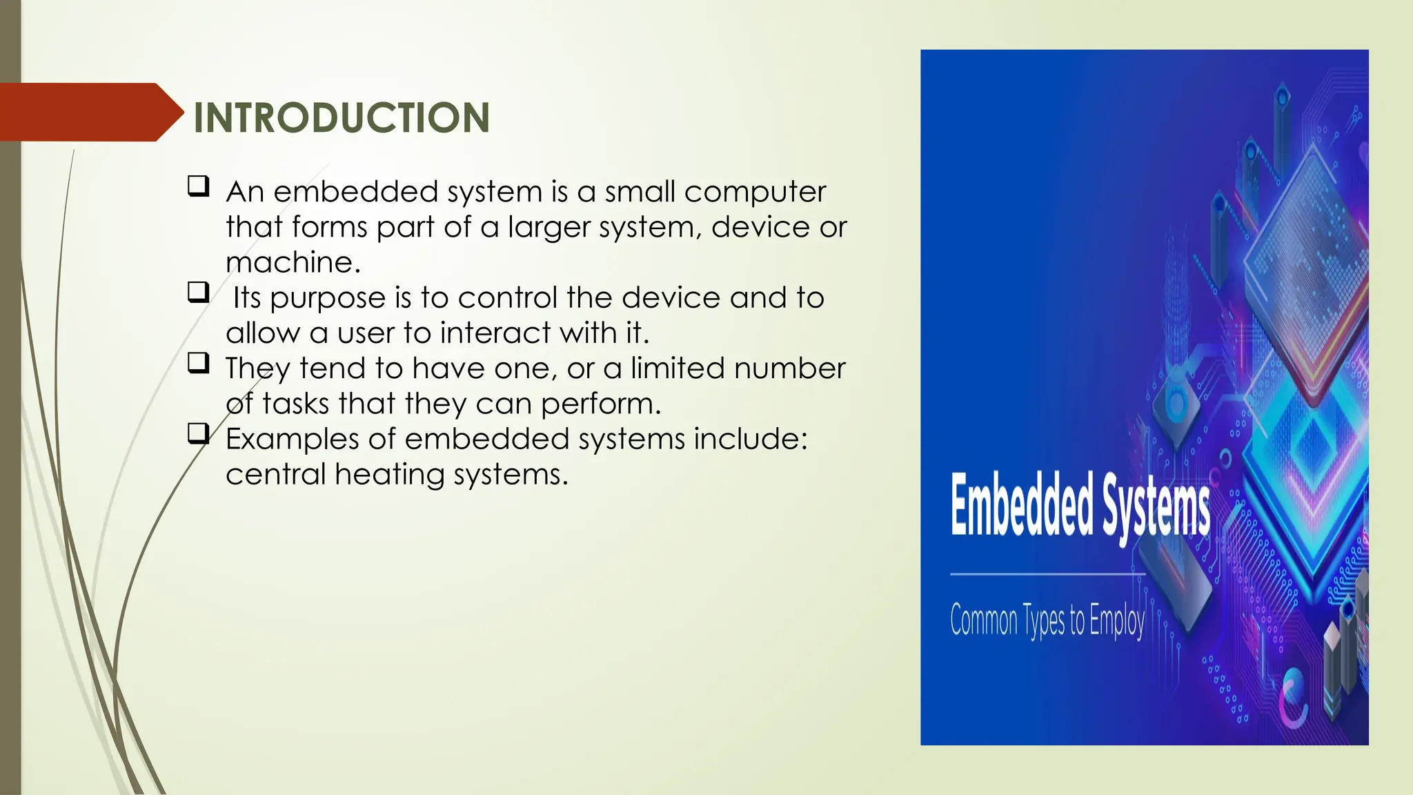 EMBEDDED system presentation (PPT1.pptx) | PPT