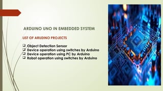 EMBEDDED system presentation (PPT1.pptx) | PPTX