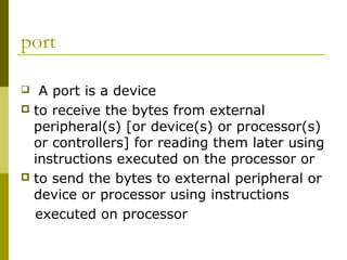 Embedded systems and its ports | PPT