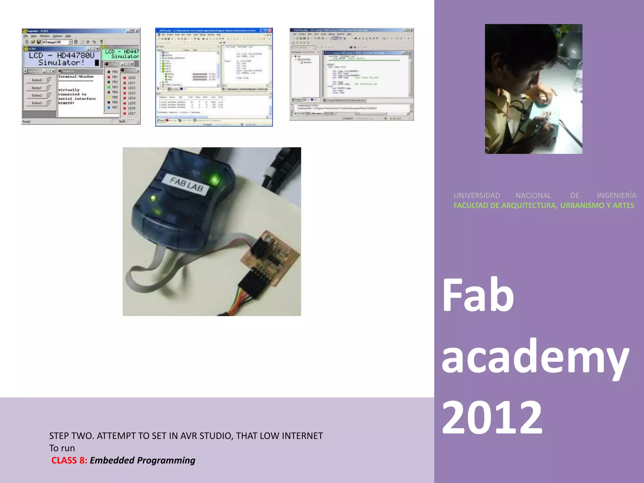 Embedded programming class 8 | PPT