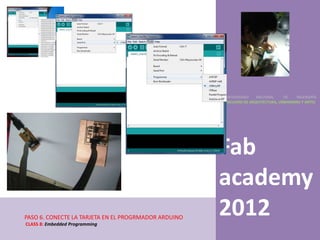 Embedded programming class 8 | PPT
