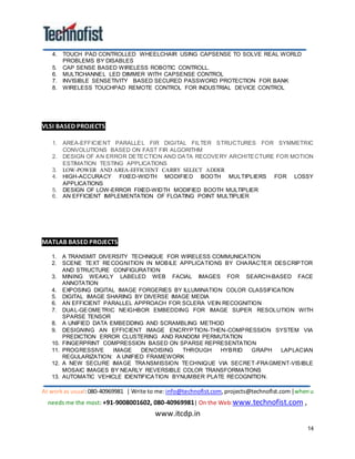 Embedded project list | DOCX