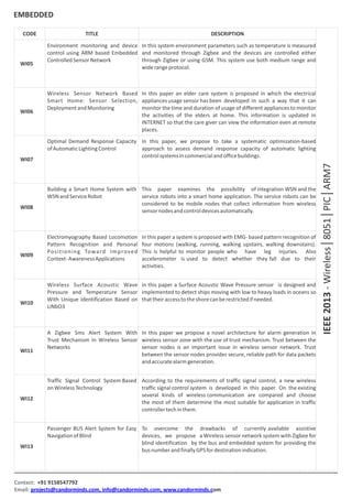 Embedded projects | PDF