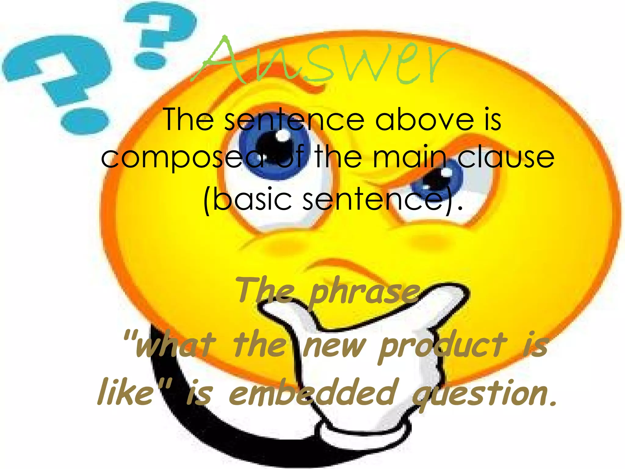 Embedded question | PPT