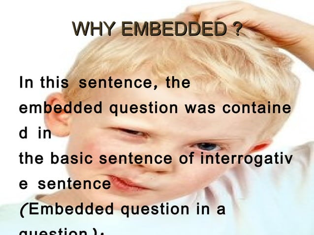 Embedded question | PPT