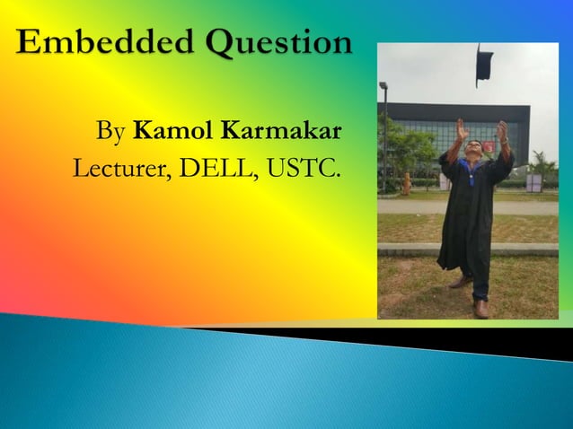 Embedded Question | PPTX