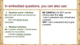 Embedded questions | PPTX