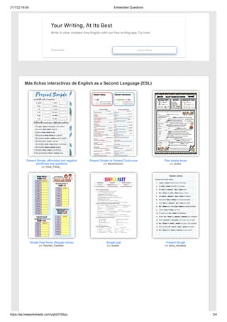 Embedded questions | PDF
