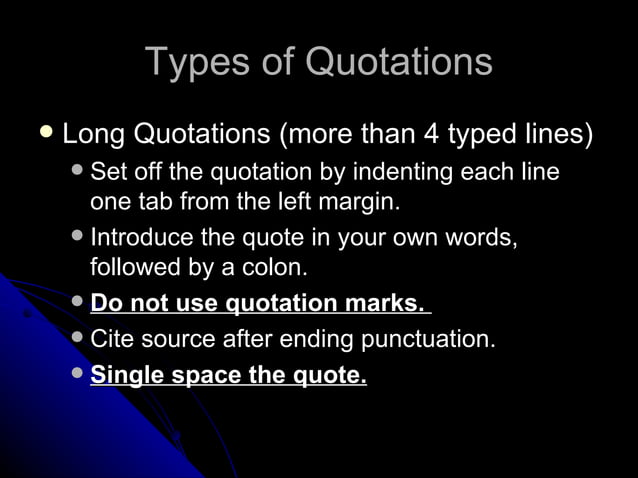 Embedded quotes | PPT | Books and Literature