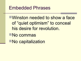 Embedded quotes | PPT