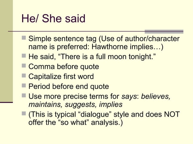 Embedded quotes | PPT