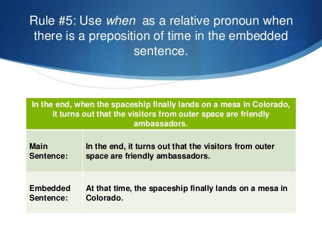 Embedded sentences for 217 midterm
