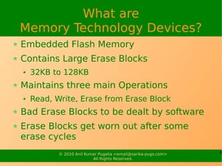 Embedded Storage Management | PPT