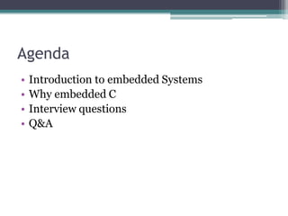 Embedded SW Interview Questions | PDF