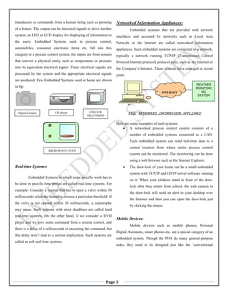 Embedded system | PDF