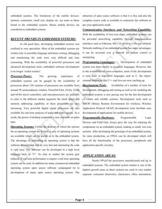 Embedded system | PDF