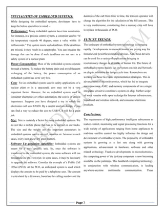 Embedded system | PDF