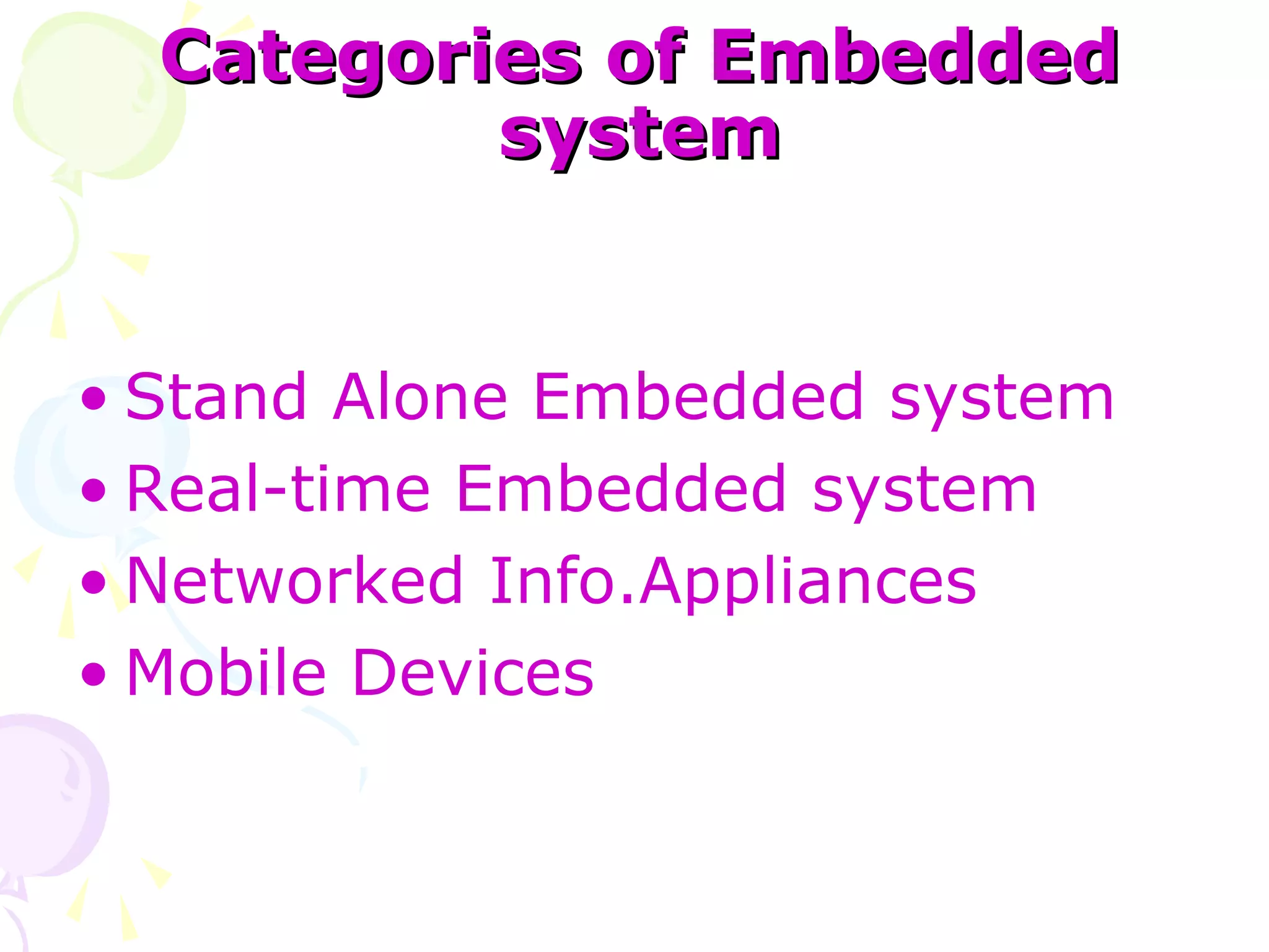 Embedded system | PPT