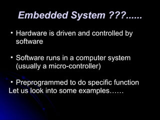 Embedded system | PPT