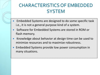 Embedded system | PPTX