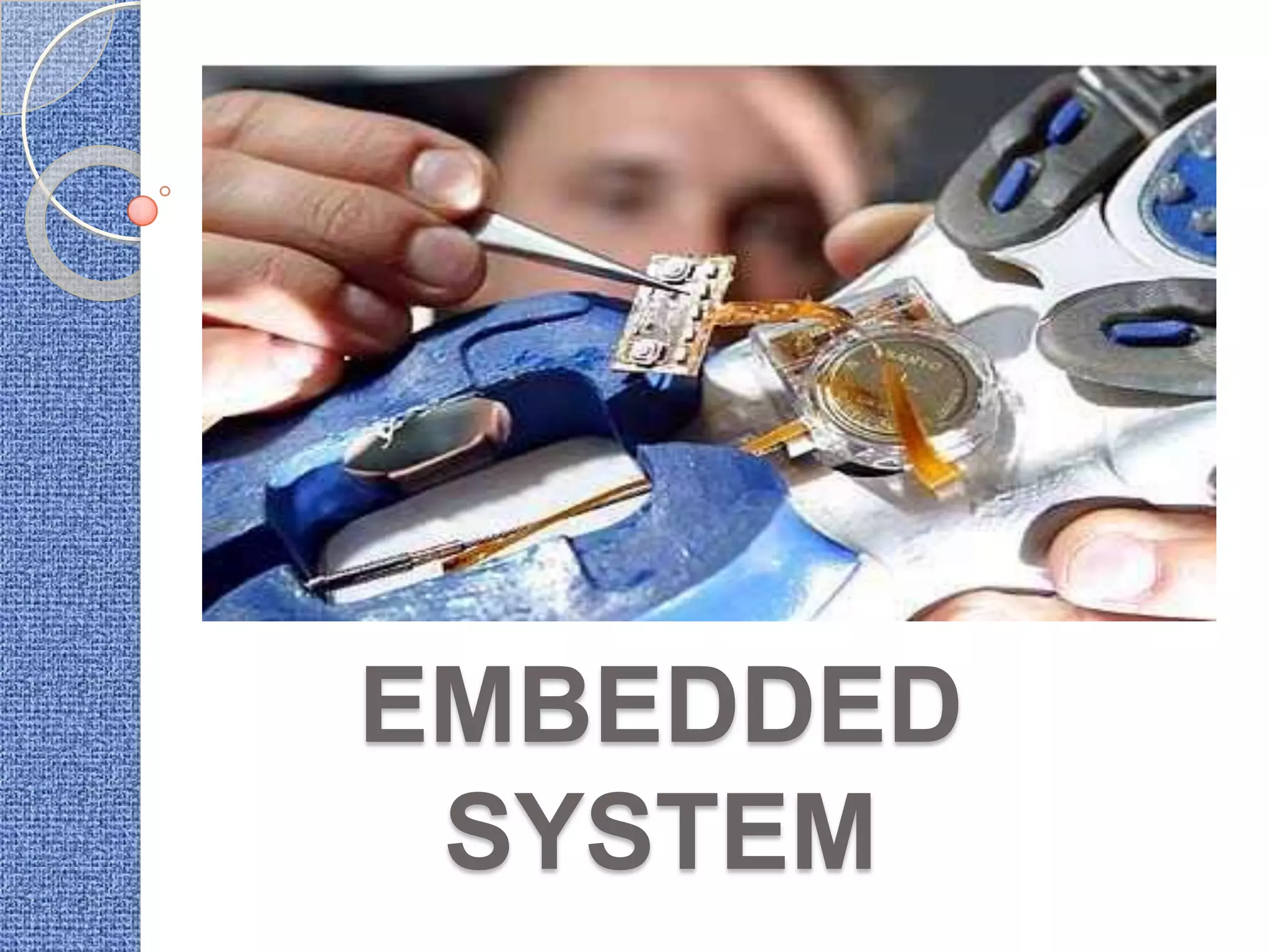 Embedded system seminar | PPTX