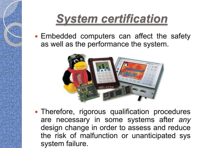 Embedded system seminar | PPTX | Computing | Technology & Computing